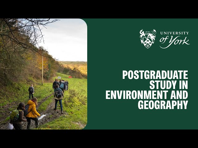 Taught Masters Degrees In Environment And Geography Department Of