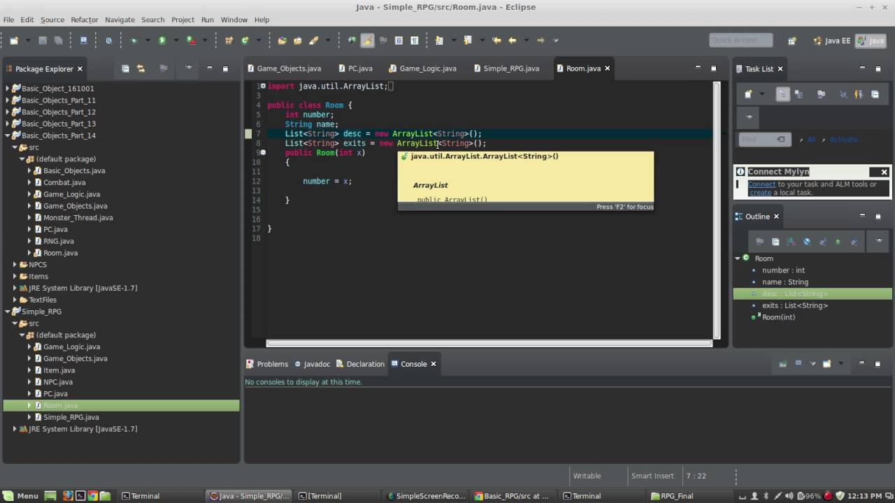 Java Tutorial Build A Basic Rpg Create A Game Loop Part 2 Youtube