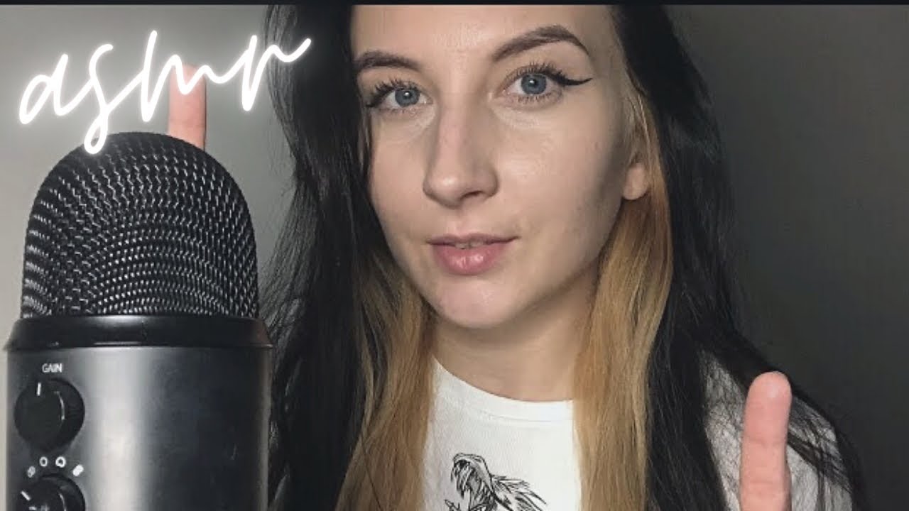 Asmr Tongue Clicking And Finger Tracing Youtube