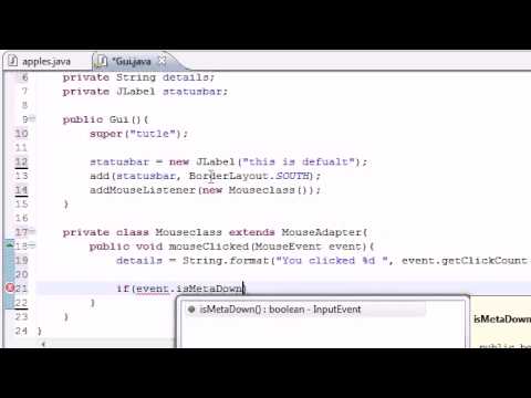 Java Programming Tutorial 77 Adapter Classes Youtube