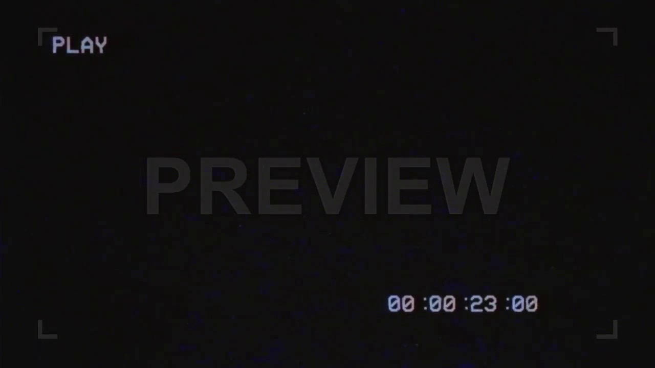 Vhs Timecode Motion Graphics Youtube
