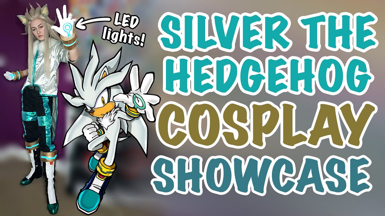 Silver The Hedgehog Cosplay Silver Inspired Makeup Sonic The
