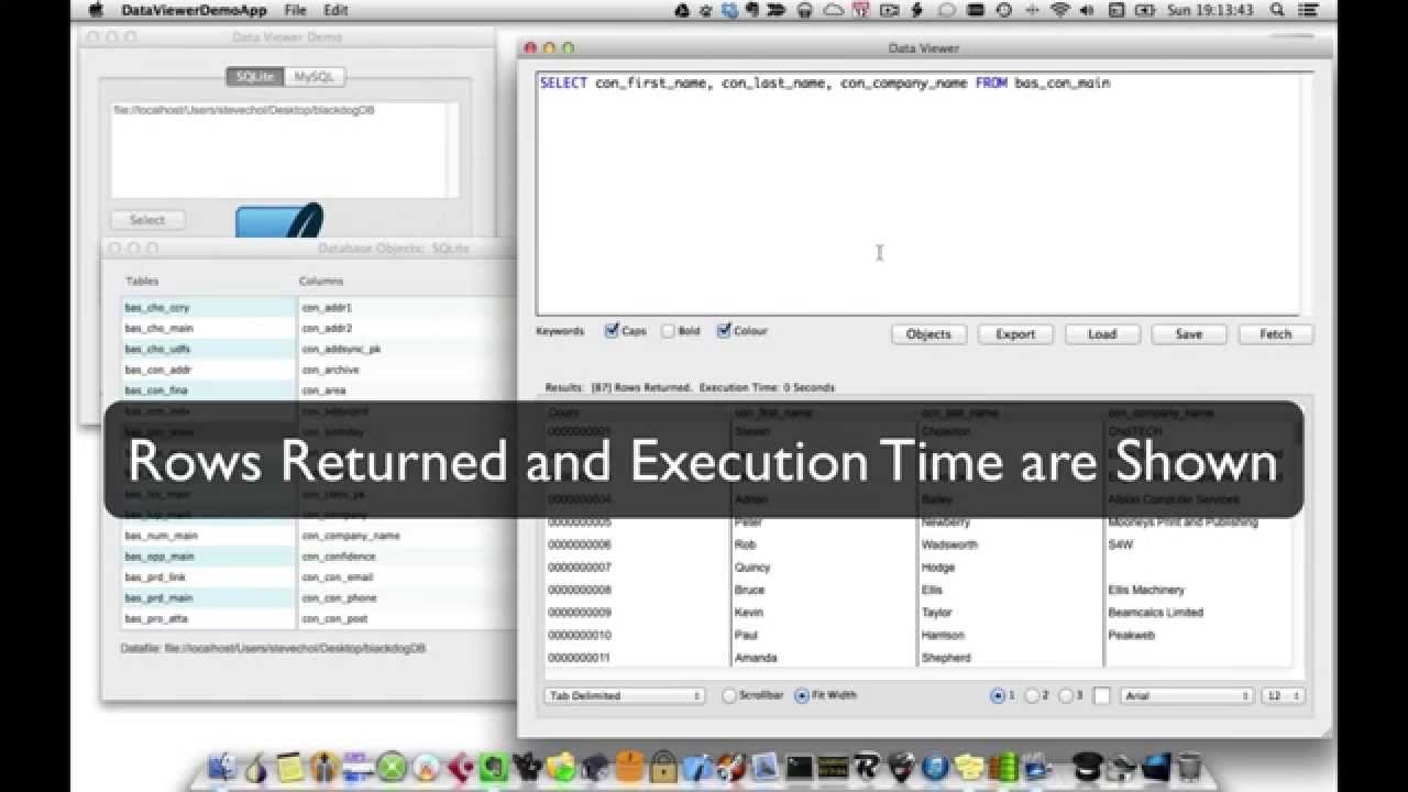 Dataviewer Component Demonstration Youtube