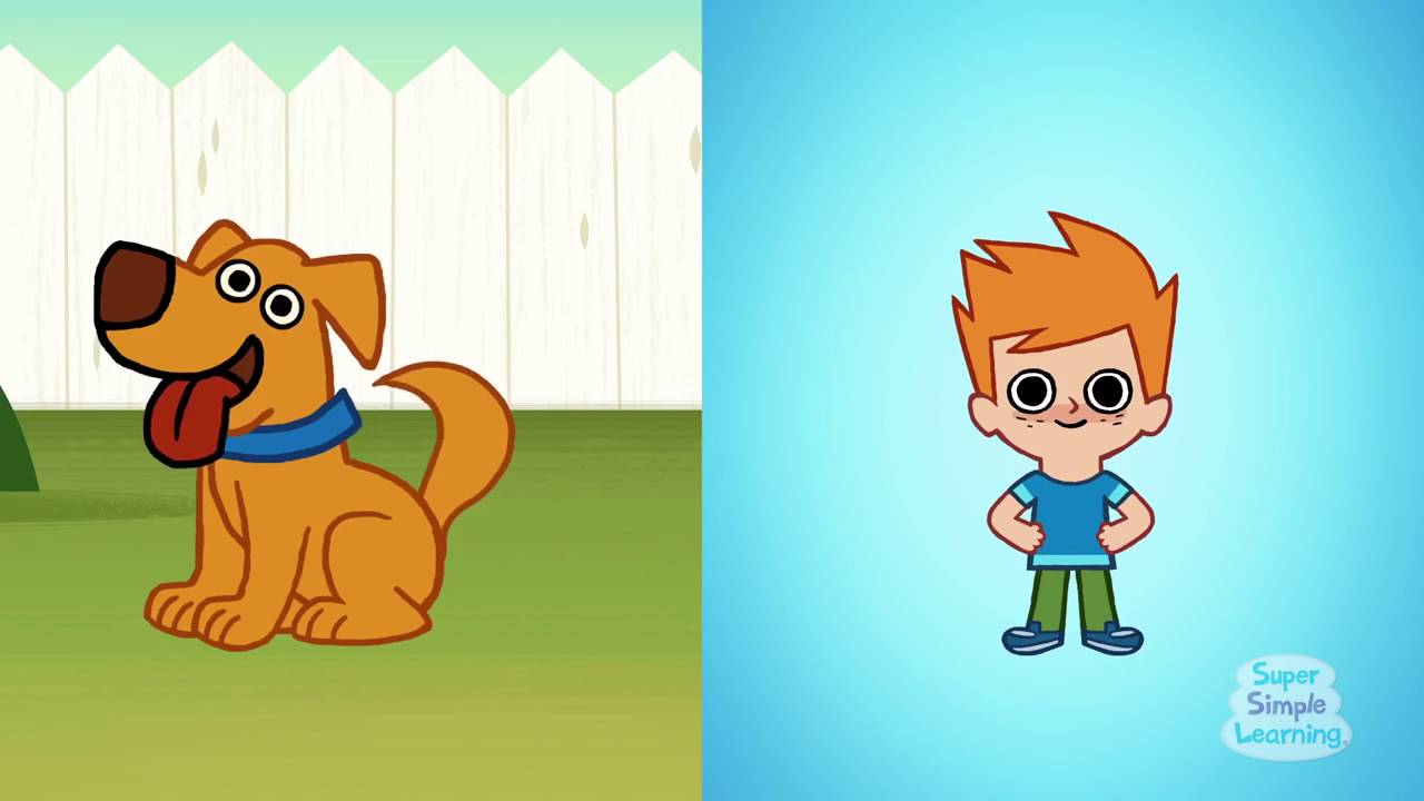 Wag Your Tail Animal Action Verb Song Super Simple Songs Youtube