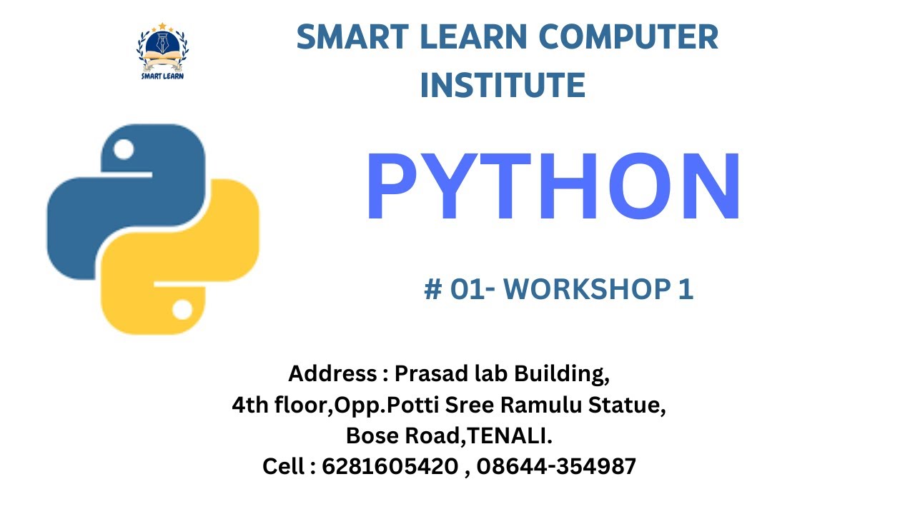 Python Workshop 1 Youtube