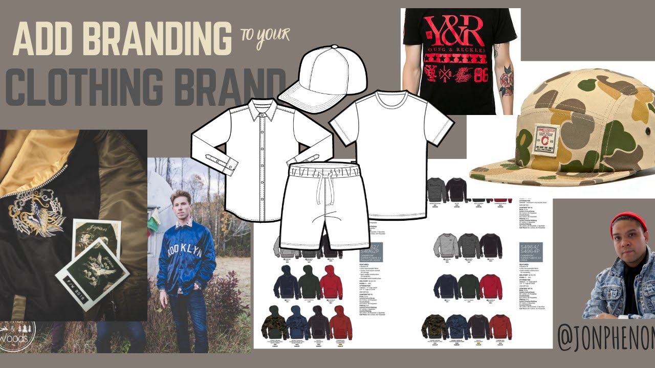 Tip To Add Branding To Your Clothing Brand Adding A Graphic Asset