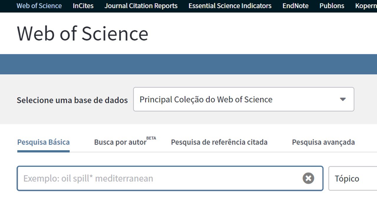 Acesso Gratuito A Artigos Científicos Capes Web Of Science Labgem