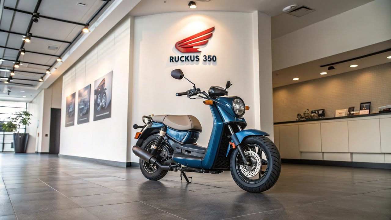 Finally 2026 Honda Ruckus 350 Revealed The Iconic Scooter Returns