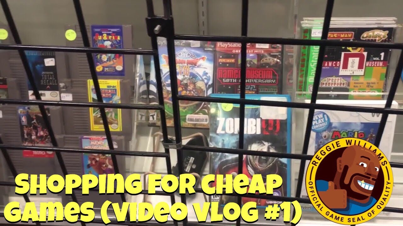 Shopping For Cheap Games Video Vlog 1 Youtube