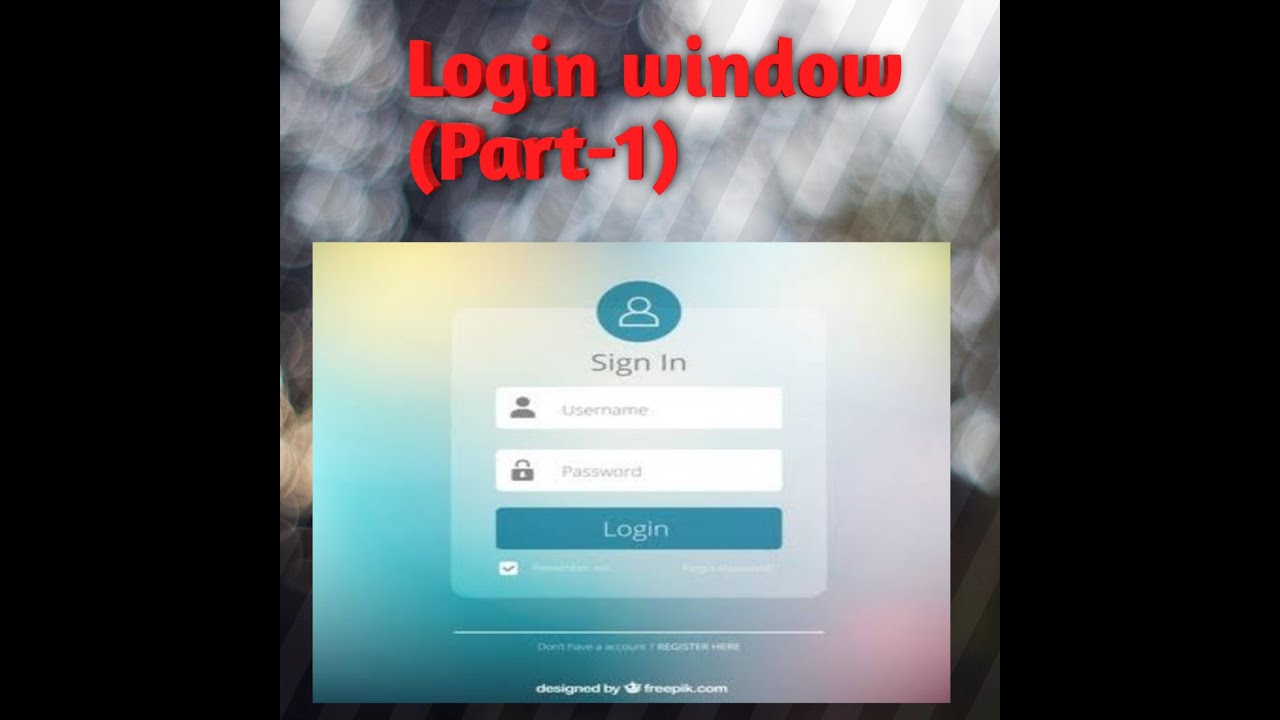 Login System In Python Part 1 Python World Youtube
