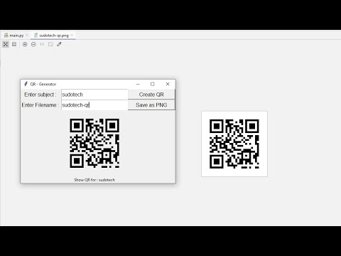 Qr Code Generator With Python Python Tips Youtube