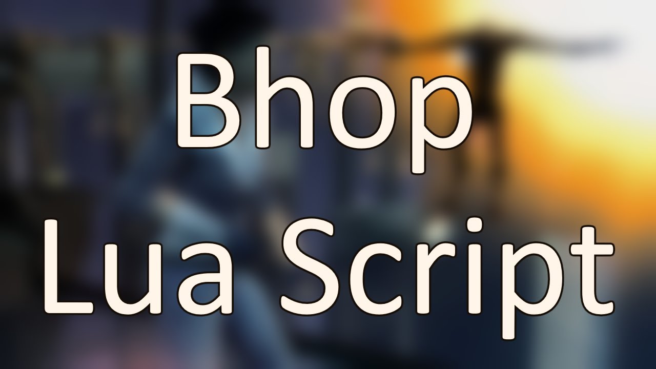 Gmod Learn Lua Simple Bhop Script Youtube