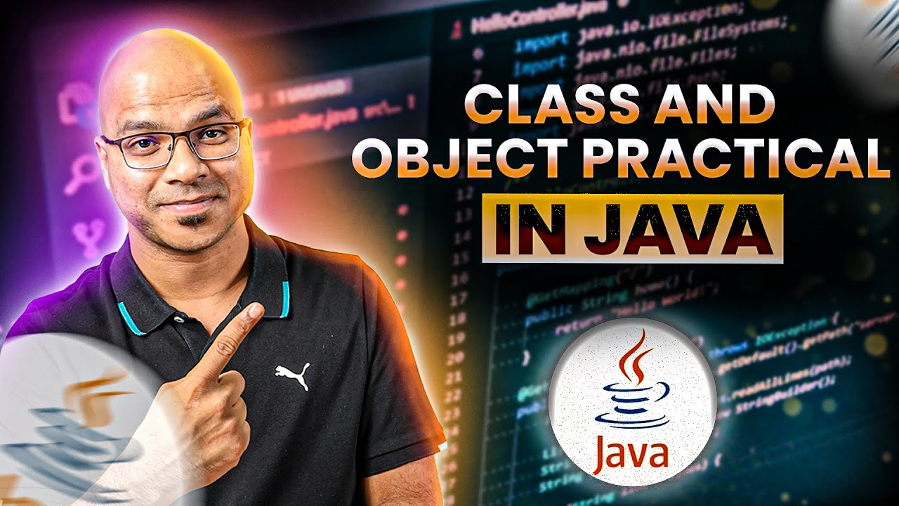 22 Class And Object Practical In Java Youtube