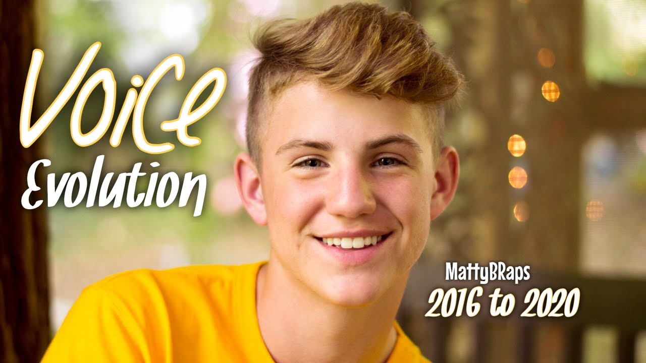Mattybraps Voice Evolution From 2016 To 2020 Youtube