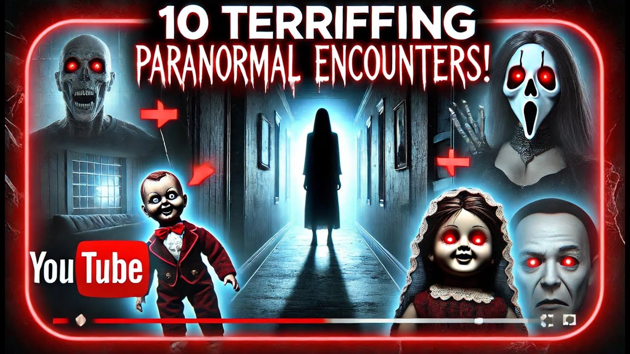 10 Terrifying Paranormal Encounters Caught On Camera Youtube