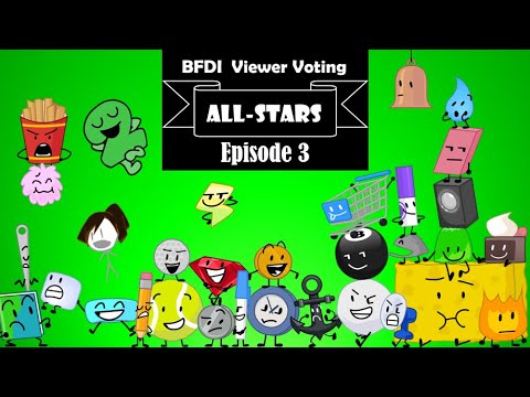 Bfdi Viewer Voting All Stars Episode 3 Youtube
