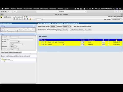 06 Testlink Execute Test Cases Youtube