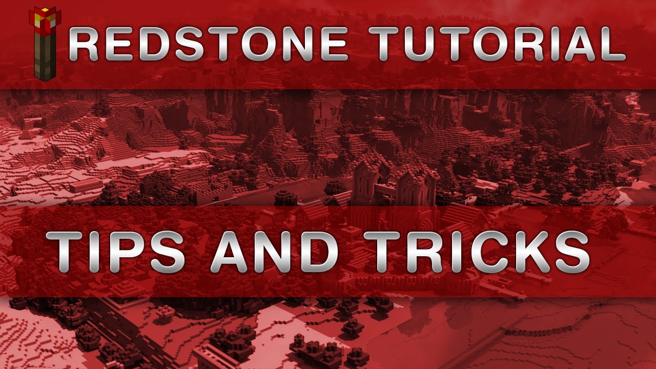Minecraft Redstone Tips And Tricks Youtube