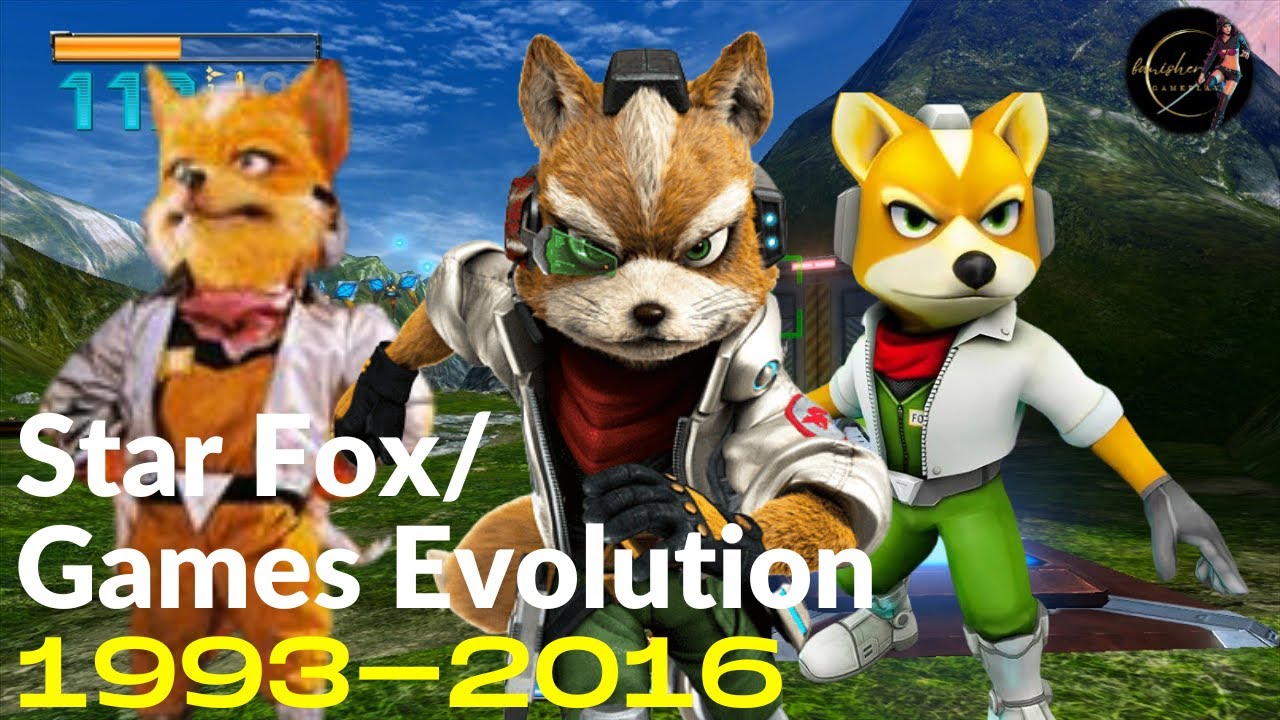 The Graphic Evolution Of Star Fox 1993 2016 Youtube