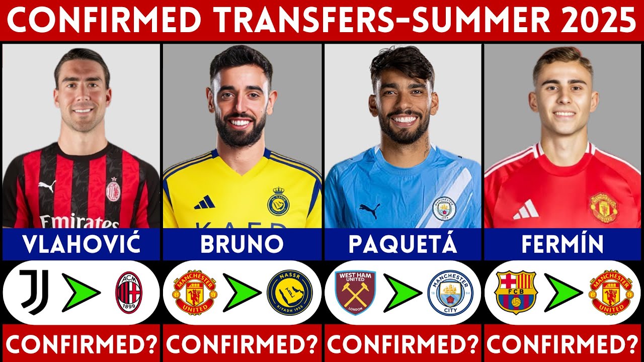 рџљё Latest Confirmed Transfer News And Rumours Summer 2025 Bruno