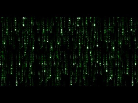 1 Hour Matrix Rain Code Hd Youtube