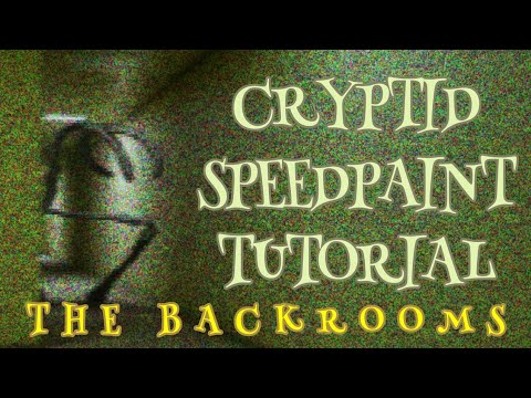 How To Drawing More Real Cryptid Tutorial Speedpaint Youtube