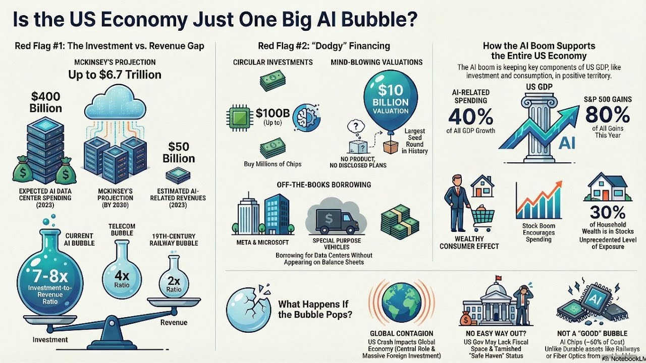 The Great Ai Bubble Explained In 2 Mins Youtube
