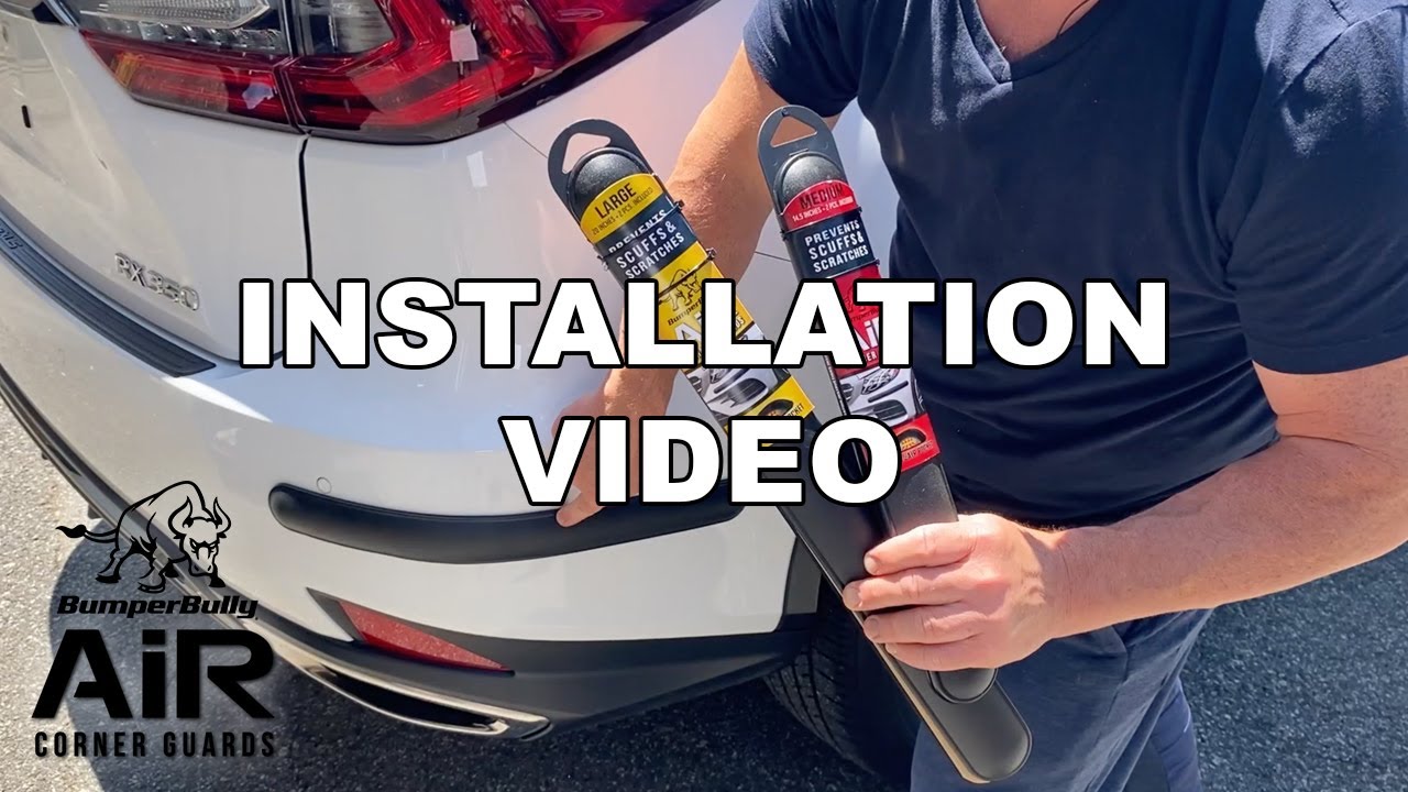Bumperbully Air Corner Bumper Guards Installation Youtube