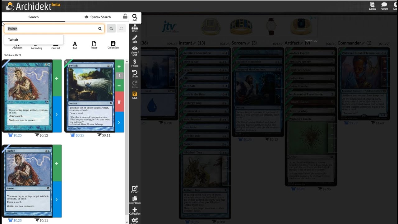 Magic Deck Builder At Mae Kimbrell Blog