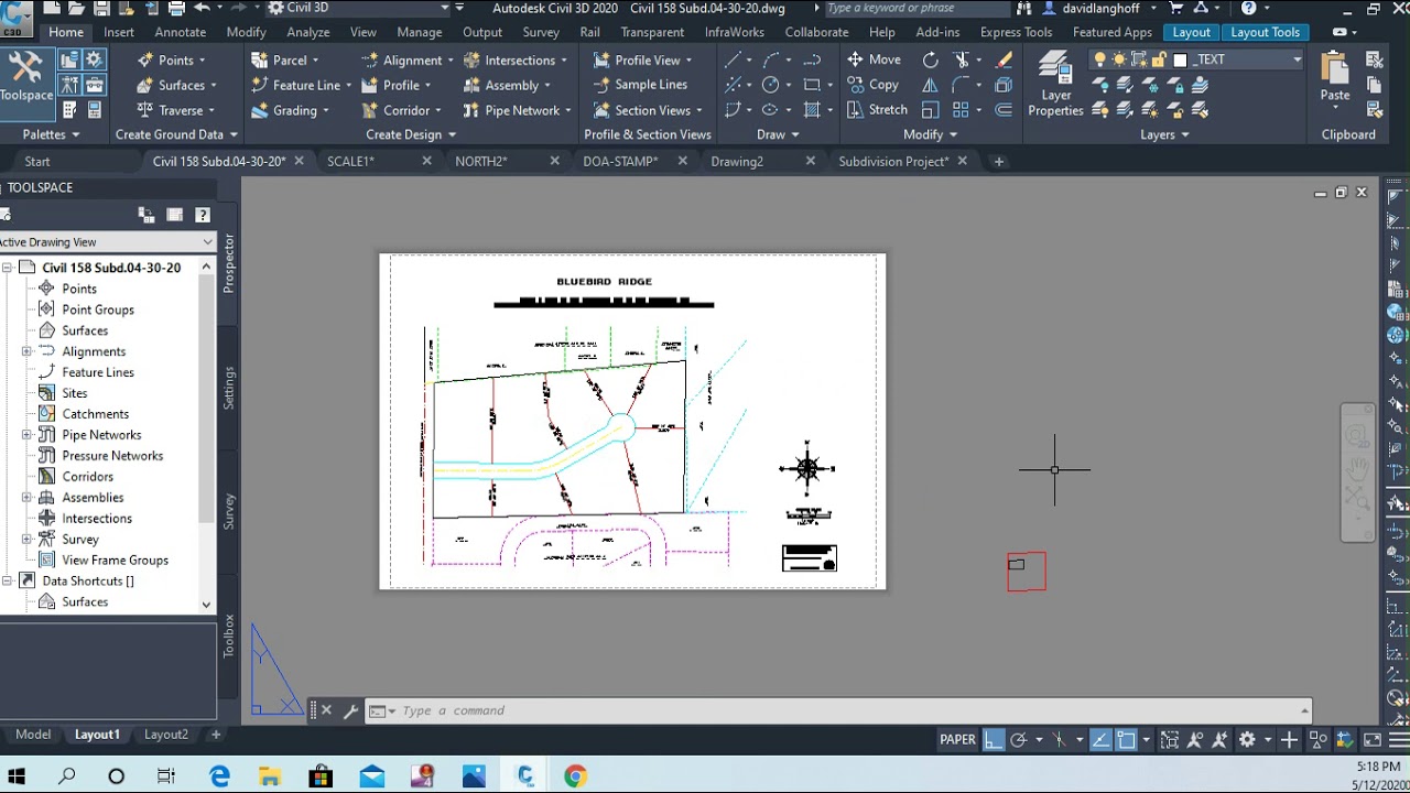 Civil 158 Adding A Vicinity Map Youtube