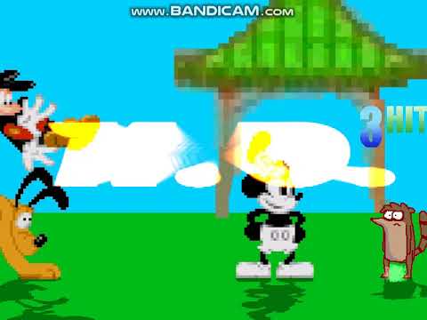 Mugen Rigby Vs Mickey Mouse Youtube