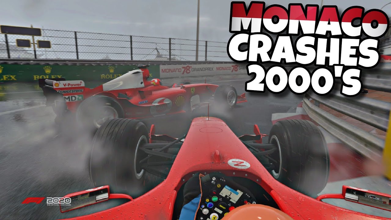 Classic F1 Crashes Monaco 2000 S Youtube
