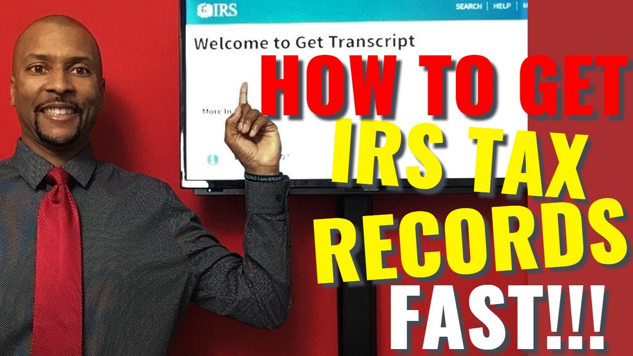 How To Get Tax Records From Irs Fast Tcc Youtube