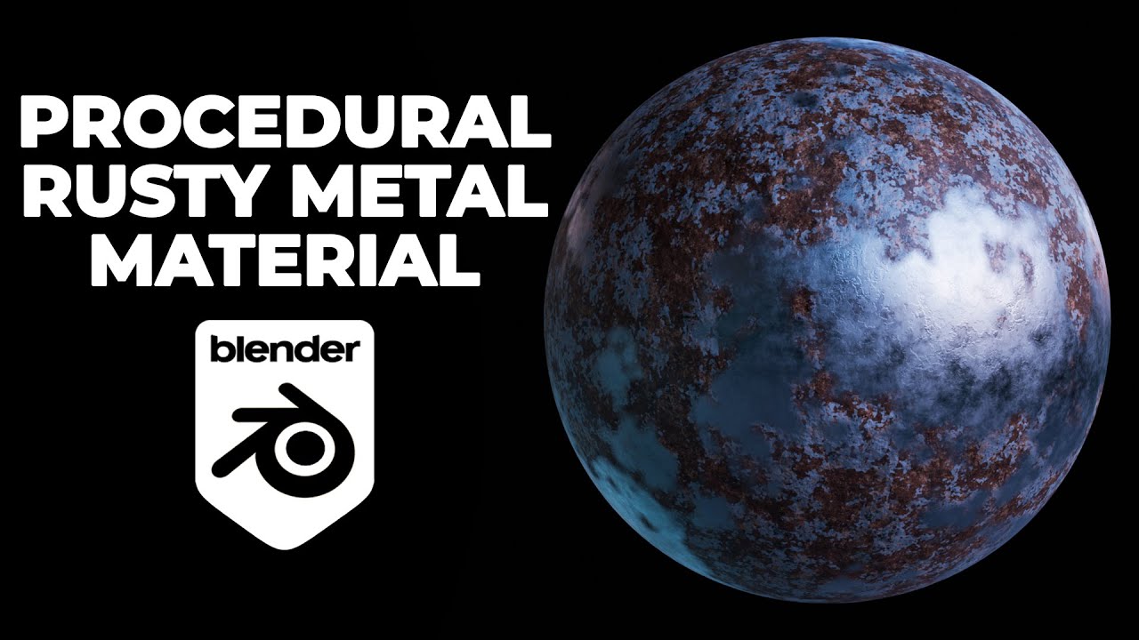 Rusty Metal Material In Blender Youtube