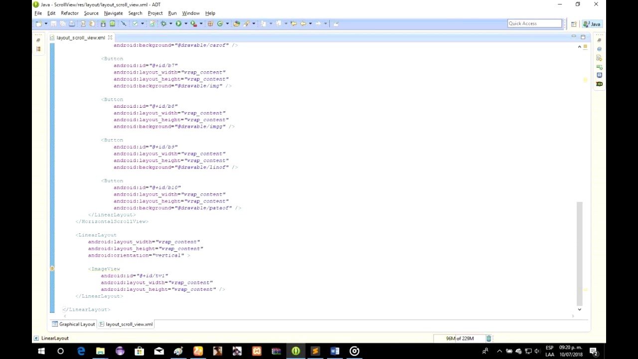 Scrollview En Android Youtube