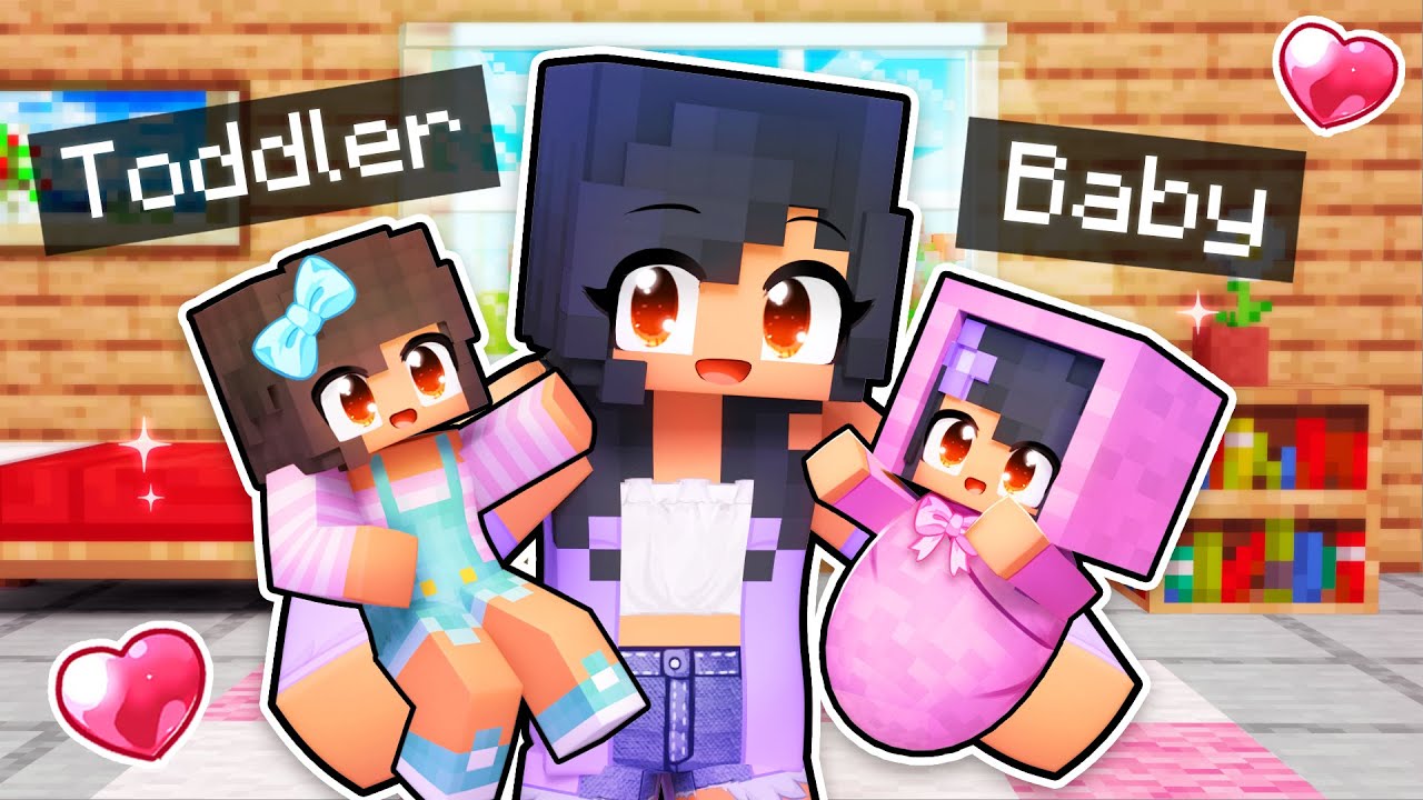 Aphmau Takes Care Of Her Family In Minecraft Youtube