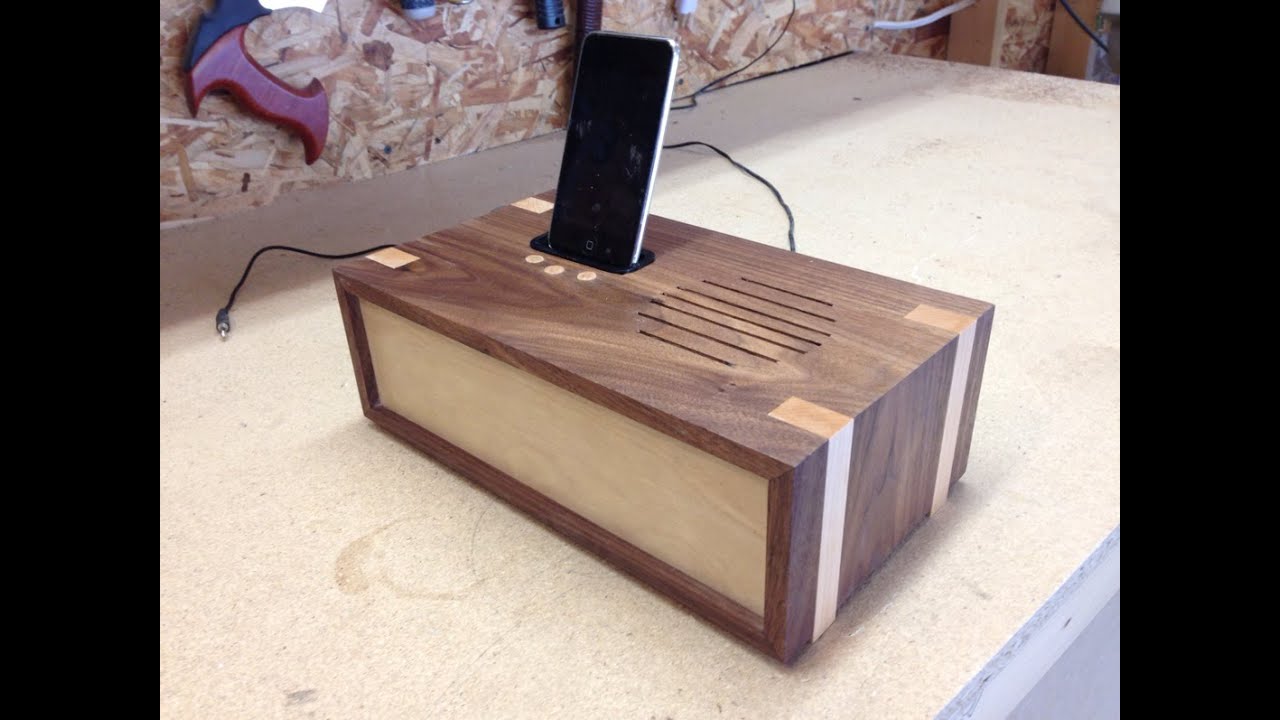 Woodworking Project Docking Station Youtube