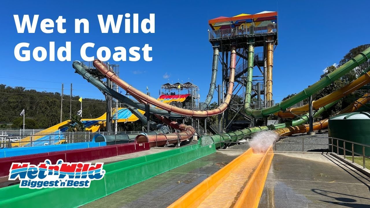 Wet N Wild Gold Coast Australia рџ рџ є Theme Park 4k Walk Tour Youtube