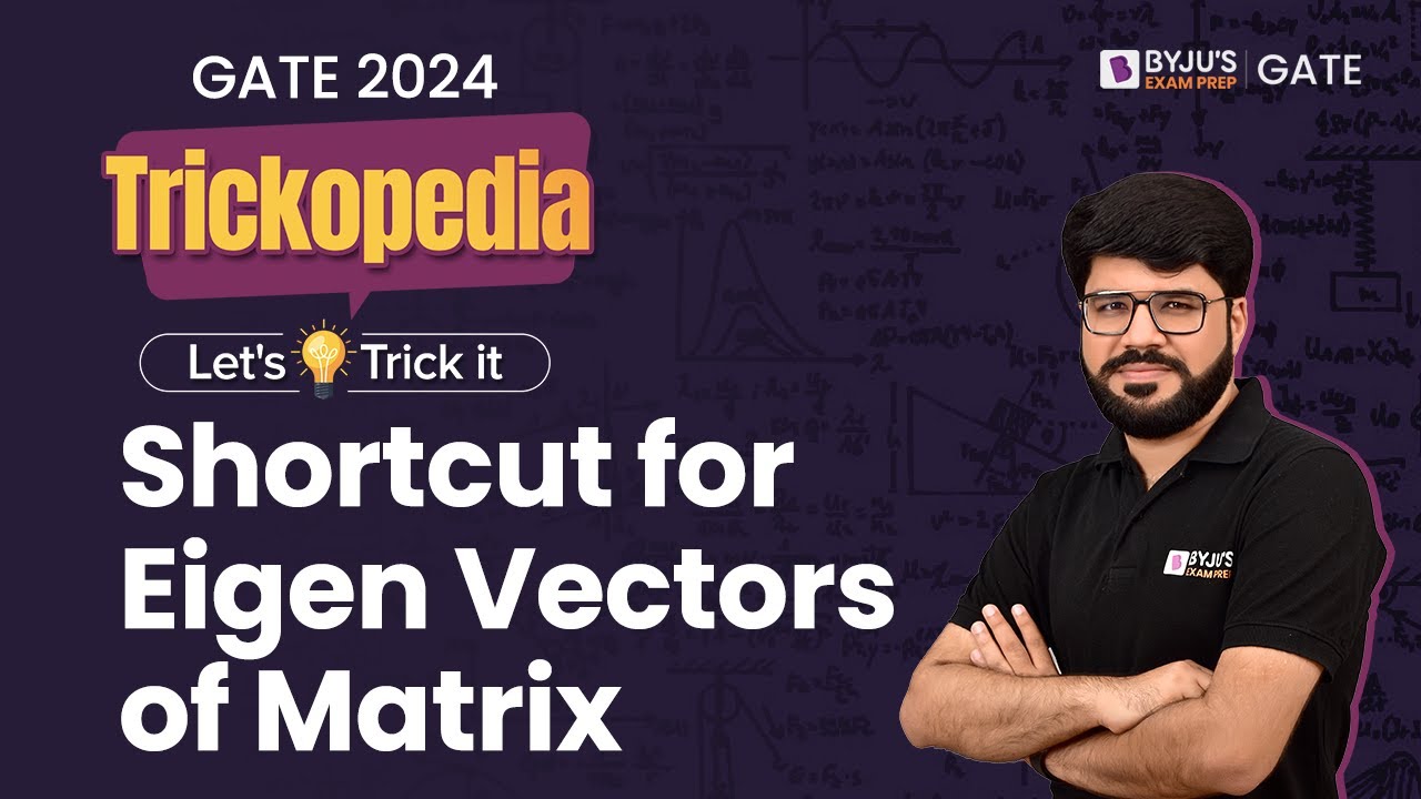 Shortcut For Eigen Vectors Of Matrix Eigen Vector Engineering Math