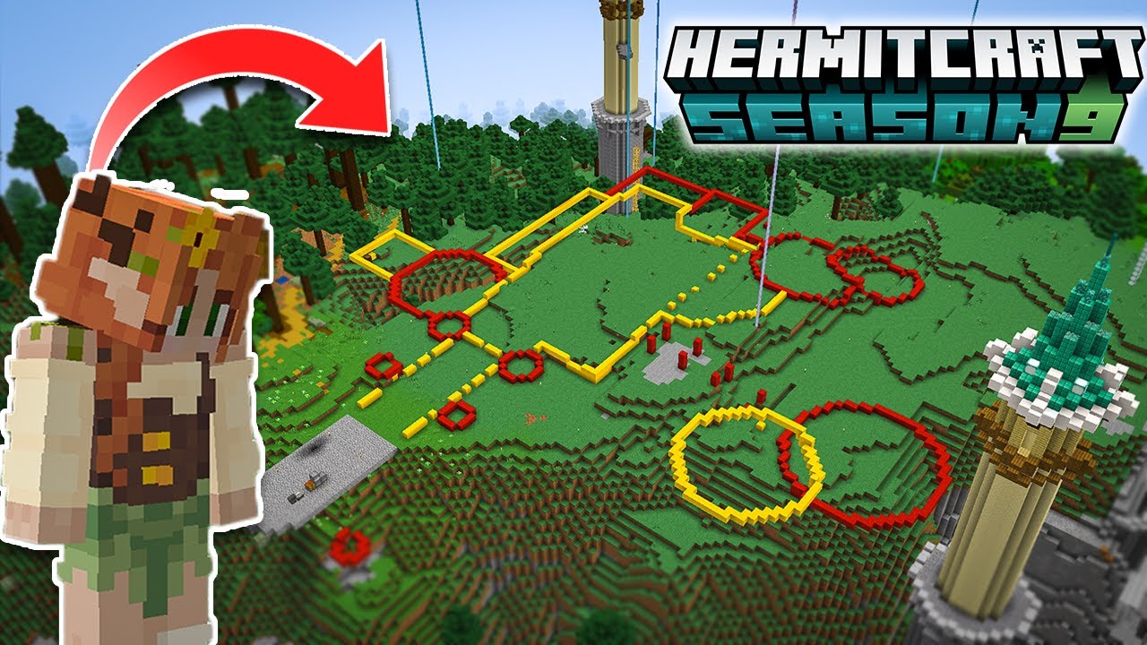 Hermitcraft 9 Planning My Mega Base Episode 8 Youtube