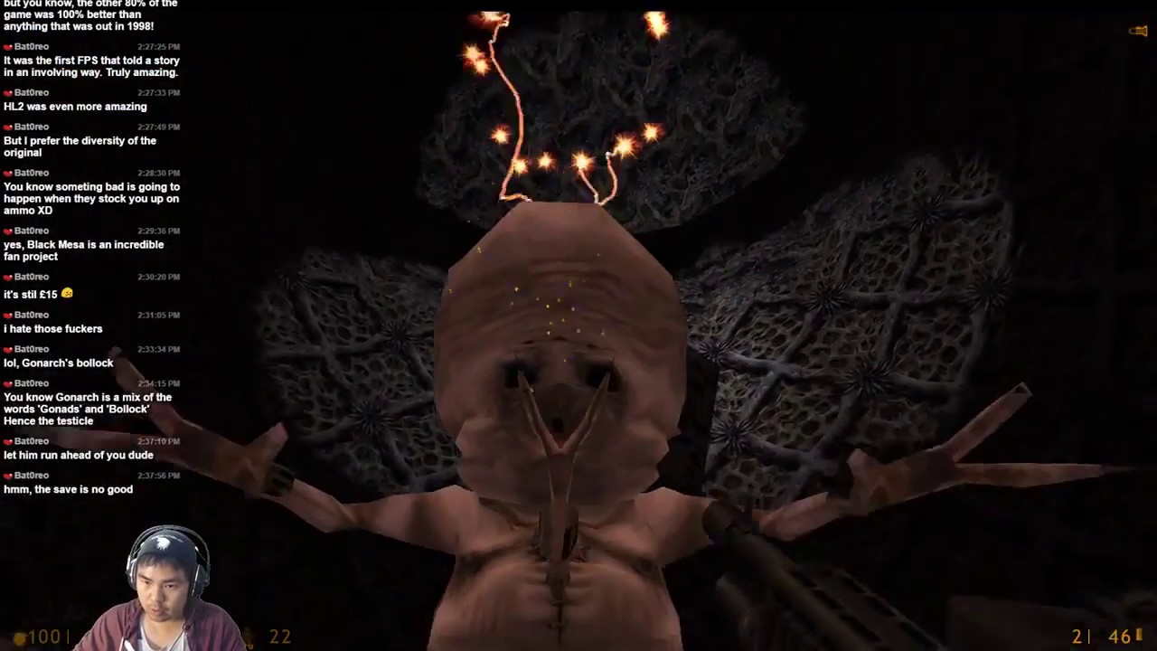 One Ugly Giant Alien Big Baby Boss 14 Final Half Life