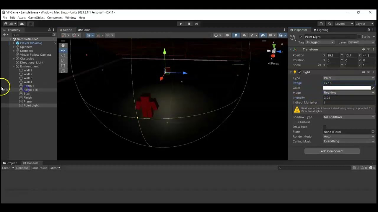 How To Add Lights In Unity Unity Tutorials Youtube