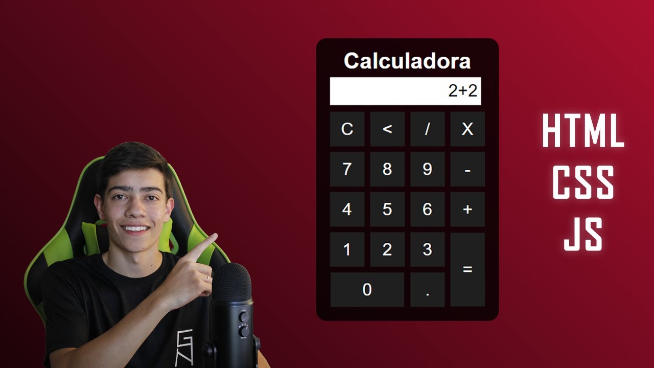 Como Criar Uma Simples Calculadora Com Html Css E Javascript Youtube
