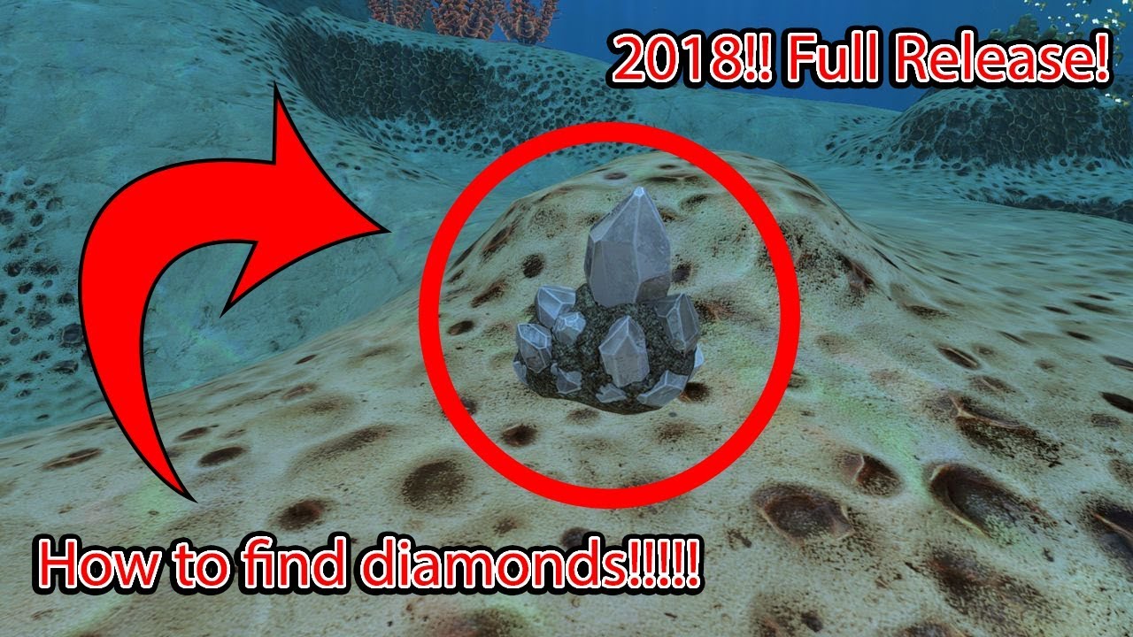 How To Find Diamonds In Subnautica 2018 Full Release Youtube
