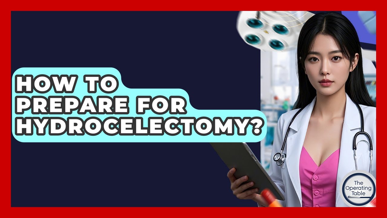 How To Prepare For Hydrocelectomy The Operating Table Youtube