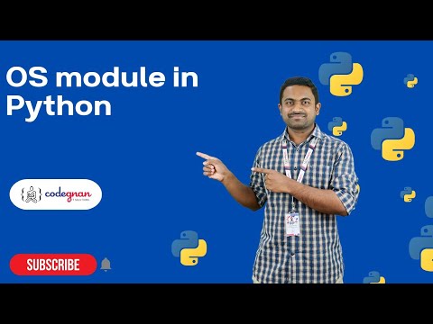 Os Module In Python Python Tutorials 2022 Codegnan Youtube