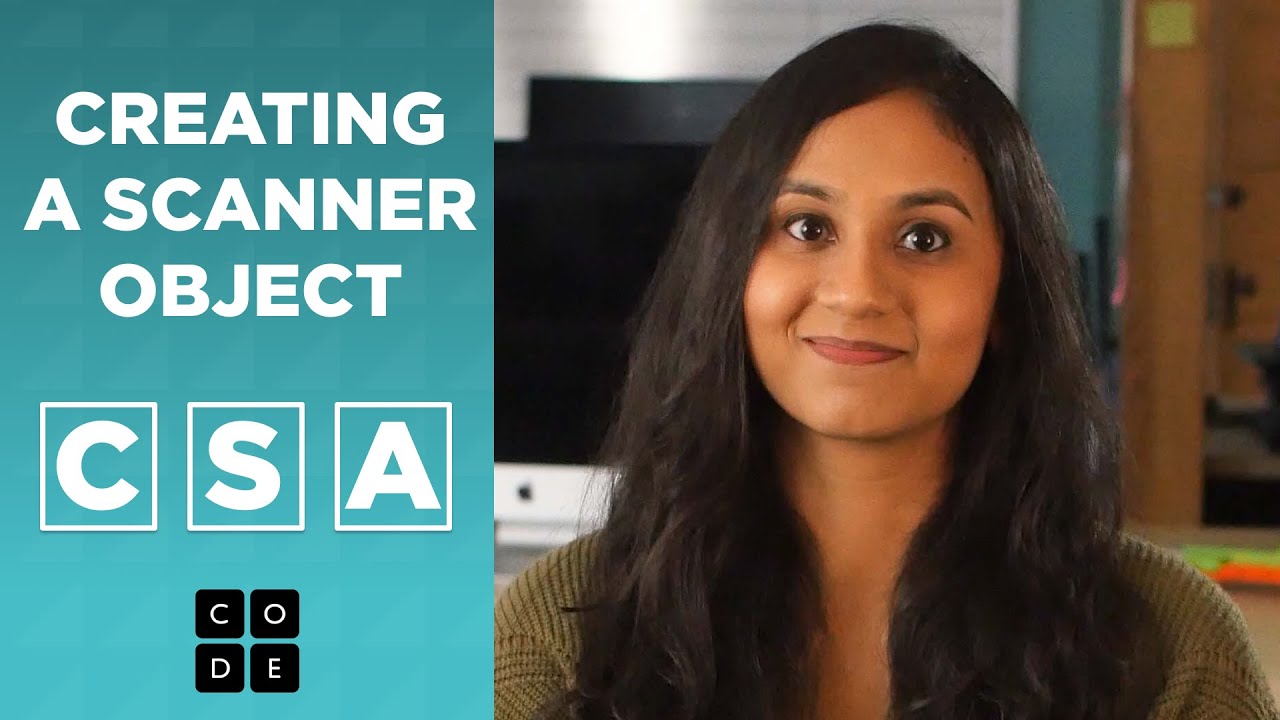Csa Creating A Scanner Object Youtube