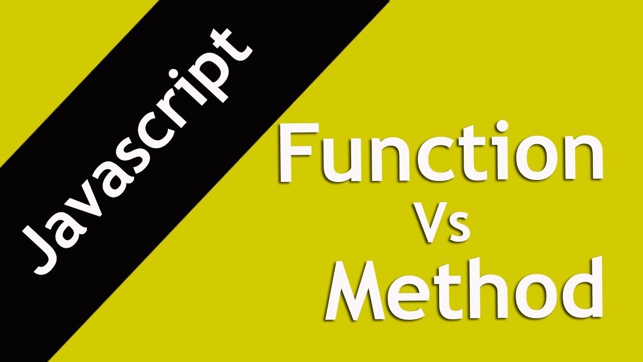 26 Difference Between Function And Method In Hindi Youtube