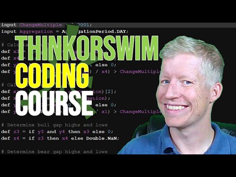 Full Thinkorswim Coding Course For Beginners Youtube