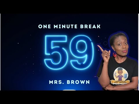 60 Second Countdown Timer Youtube